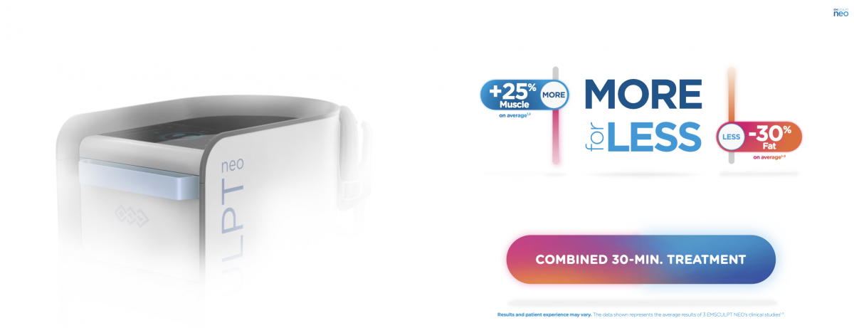 Emsculpt Neo | Less Fat More Muscle - Natural Looks Cosmetic Medicine